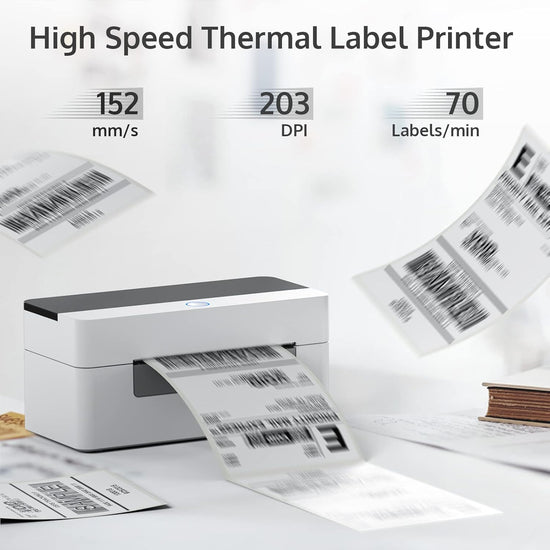 OFFNOVA 4x6 Auto-calibration Thermal Label Printer for Small Business ...